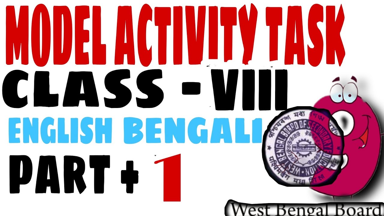 MODEL ACTIVITY TASK CLASS VIII PART 1 - YouTube