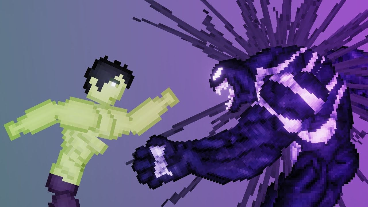 Ultimate Venom VS HULK in People Playground - YouTube