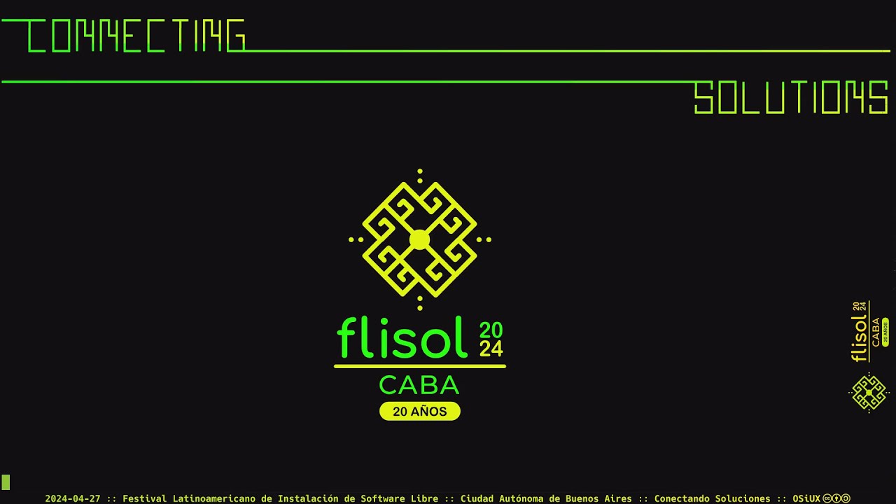 FLISoL 2024: Conectando Soluciones by OSiUX - YouTube