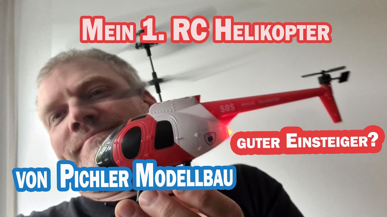 Der 3 Kanal RC Heli MD 500 Smart Flitezone von Pichler Modellbau - Mein erster RC Helikopter ...