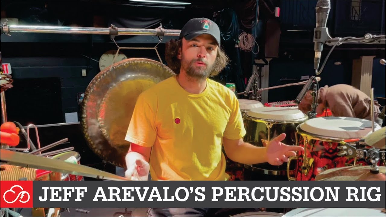 Jeff Arevalo's Goose Percussion Rig - March 2022 - YouTube