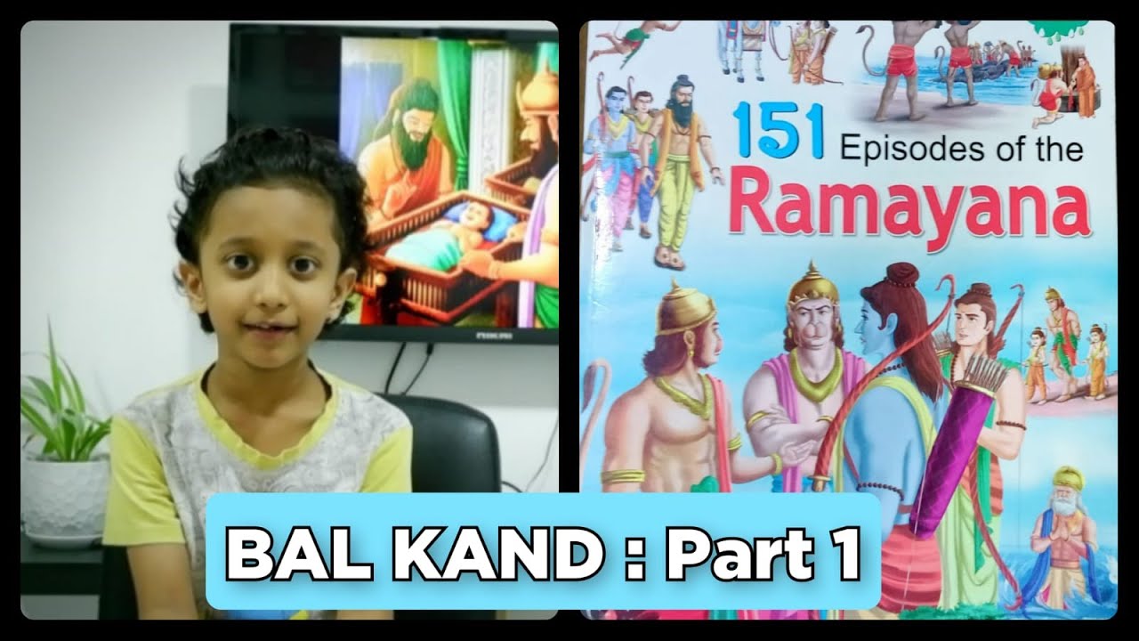 Ramayana kids story telling | Part 1 | Bal Kand | karkidaka sankranti ...