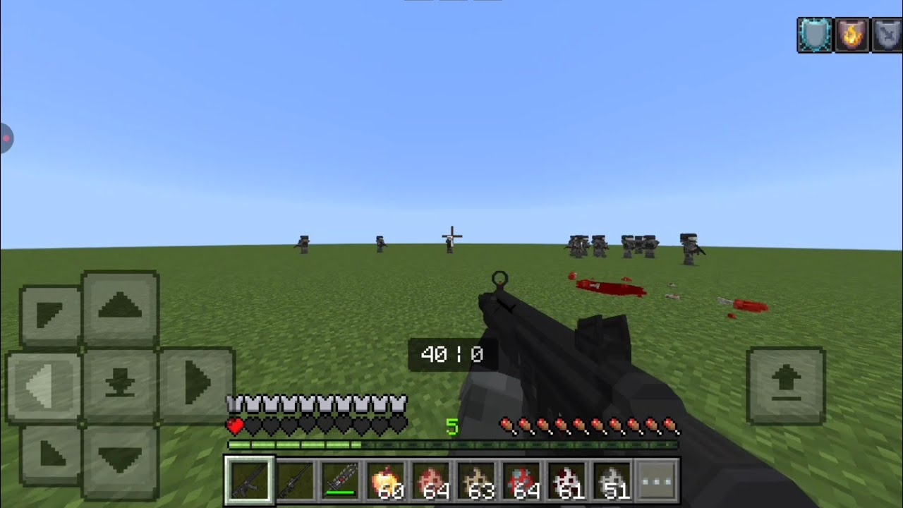 SCP:3D guns mod 1.21.60+ - YouTube