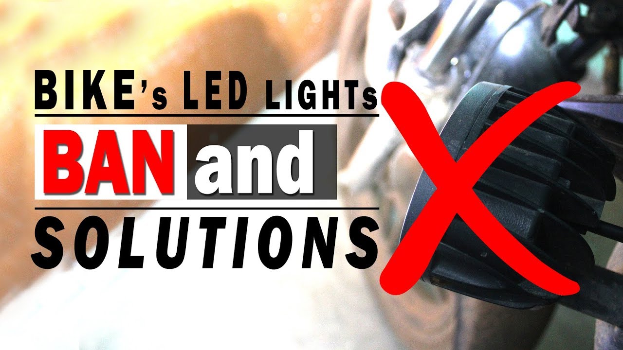 LED LIGHT BAN and SOLUTIONS | #BikeLed - YouTube