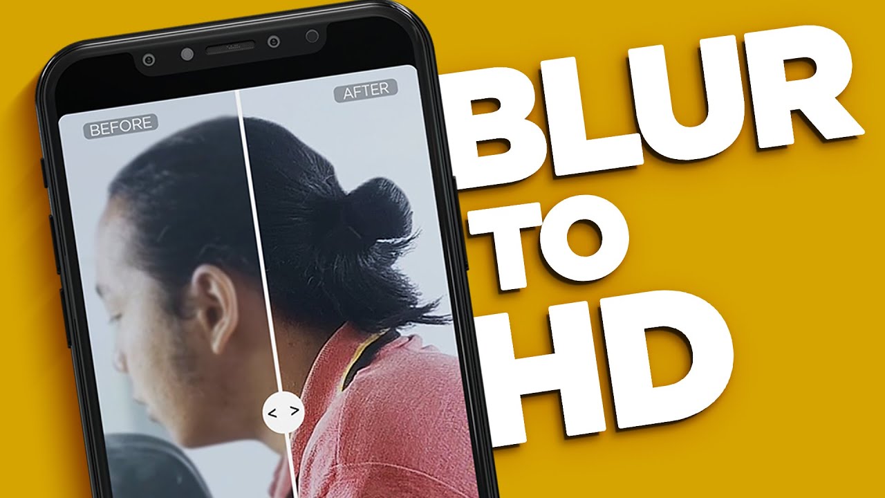 cara membuat foto buram menjadi HD | photo hd app 2022 - YouTube