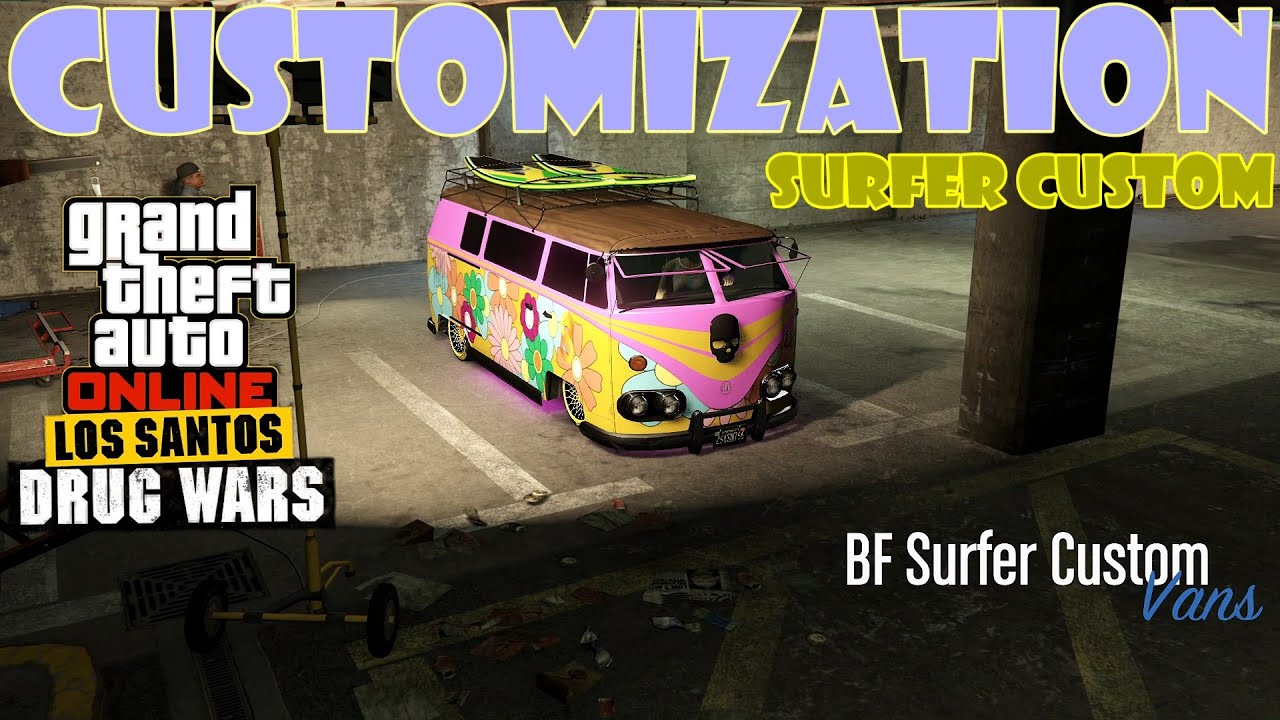 BF Surfer Custom Customization 🚦 Los Santos Drug Wars Update/DLC | GTA ...