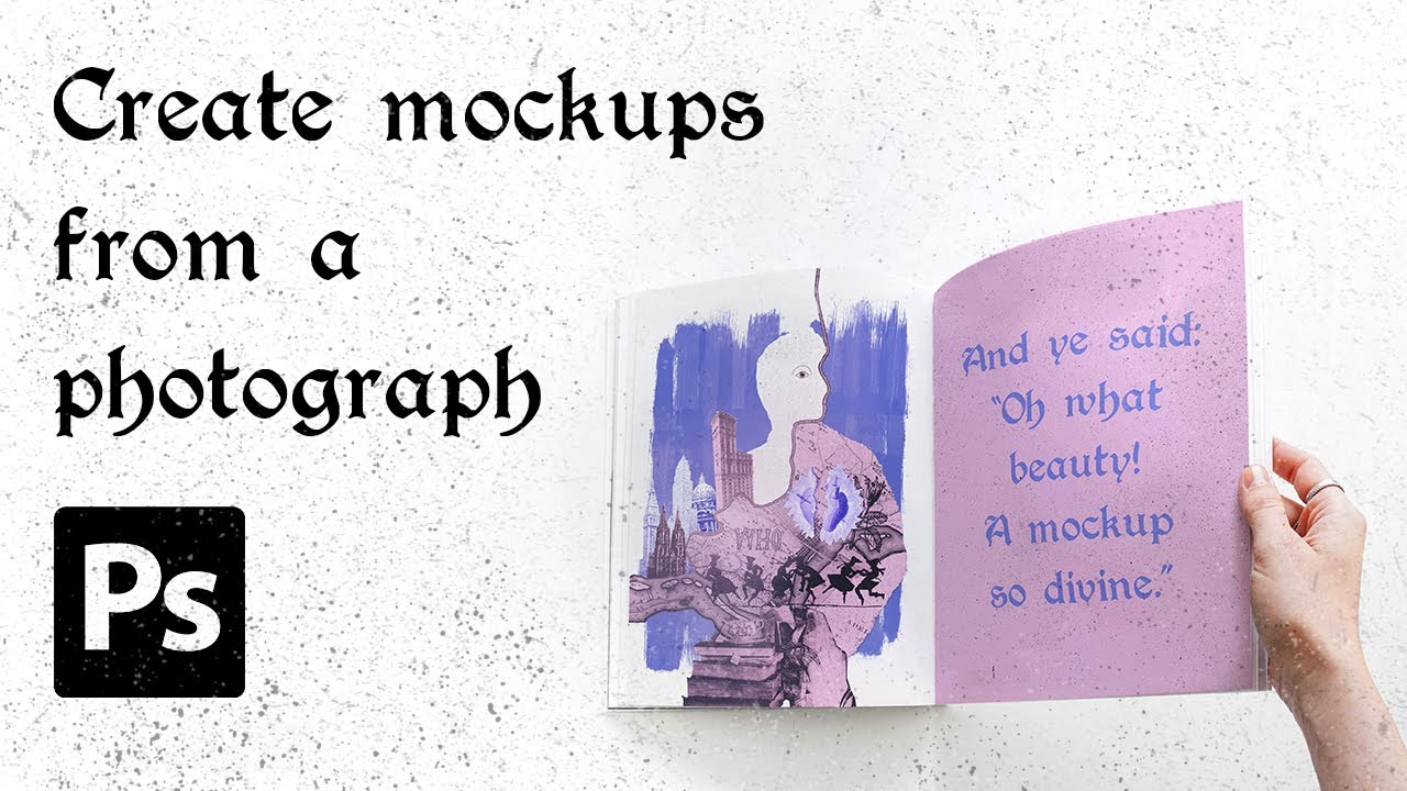 How to create your own Mockups in Photoshop - YouTube