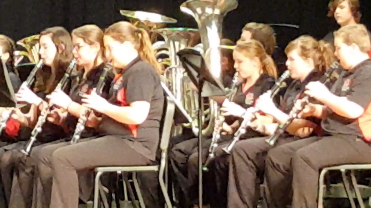 Madison County middle school band competition song:Legacy by:SEAN O ...