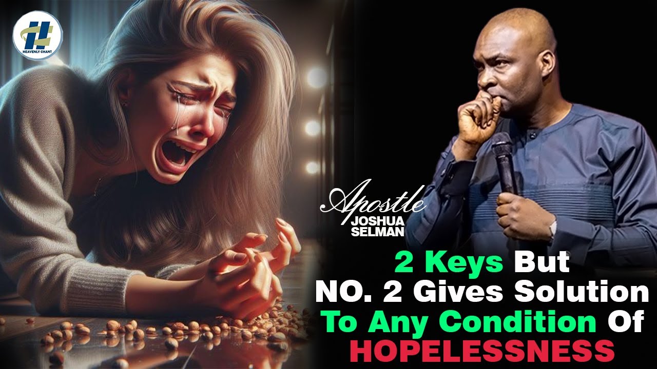 2 KEYS THAT BRING SOLUTION TO ANY CONDITION OF HOPELESSNESS BY APOSTLE ...