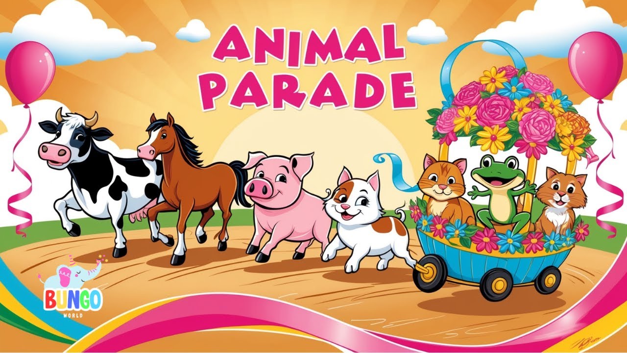 Animal Song | Nursery Rhymes & Kids Songs | Kids Music - YouTube