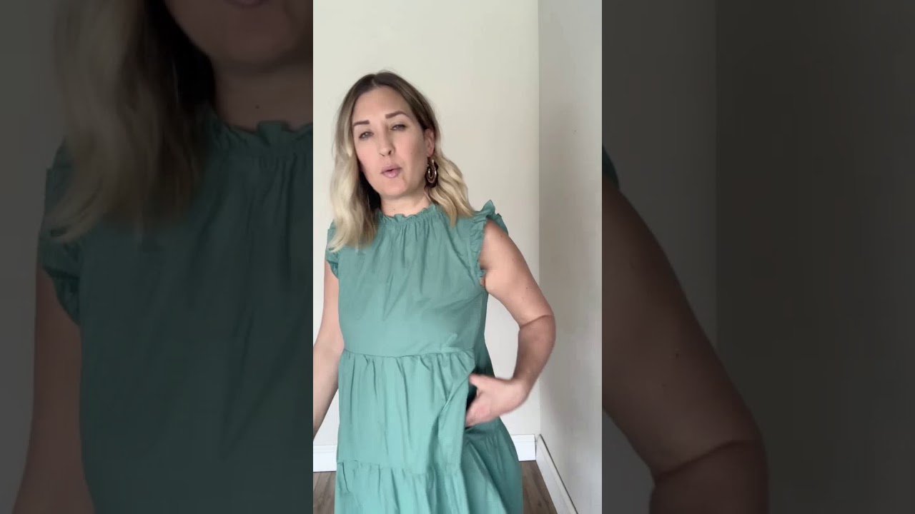 Caleb Dress Teal - YouTube