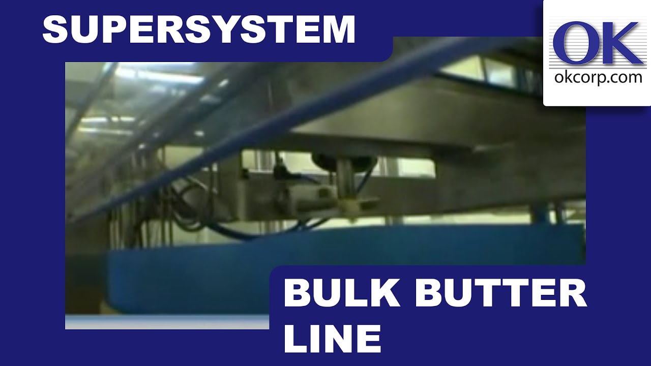 Supersystem Bulk Butter - Packing Line Automation Process - YouTube
