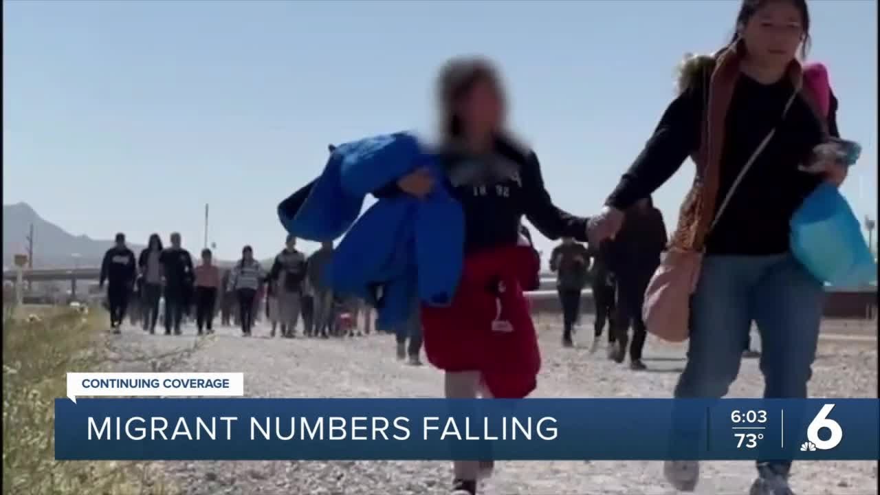 Daily encounters along U.S.-Mexico border remain low - YouTube