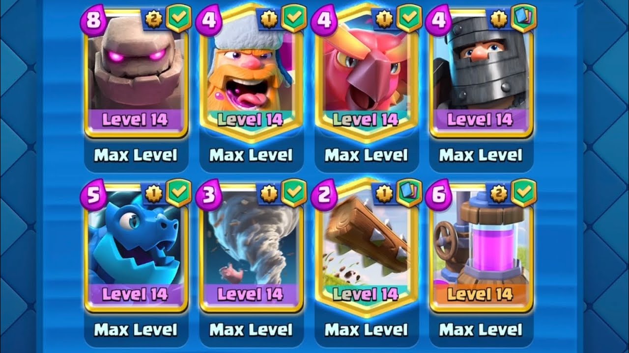 Clash Royale-5 BEST GOLEM DECK - YouTube