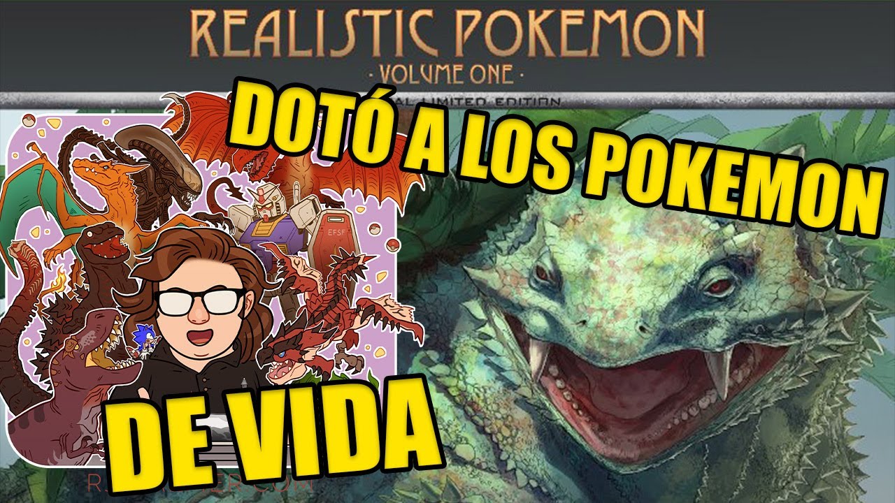 ART REVIEW // Realistic Pokemon - RJ Palmer - YouTube