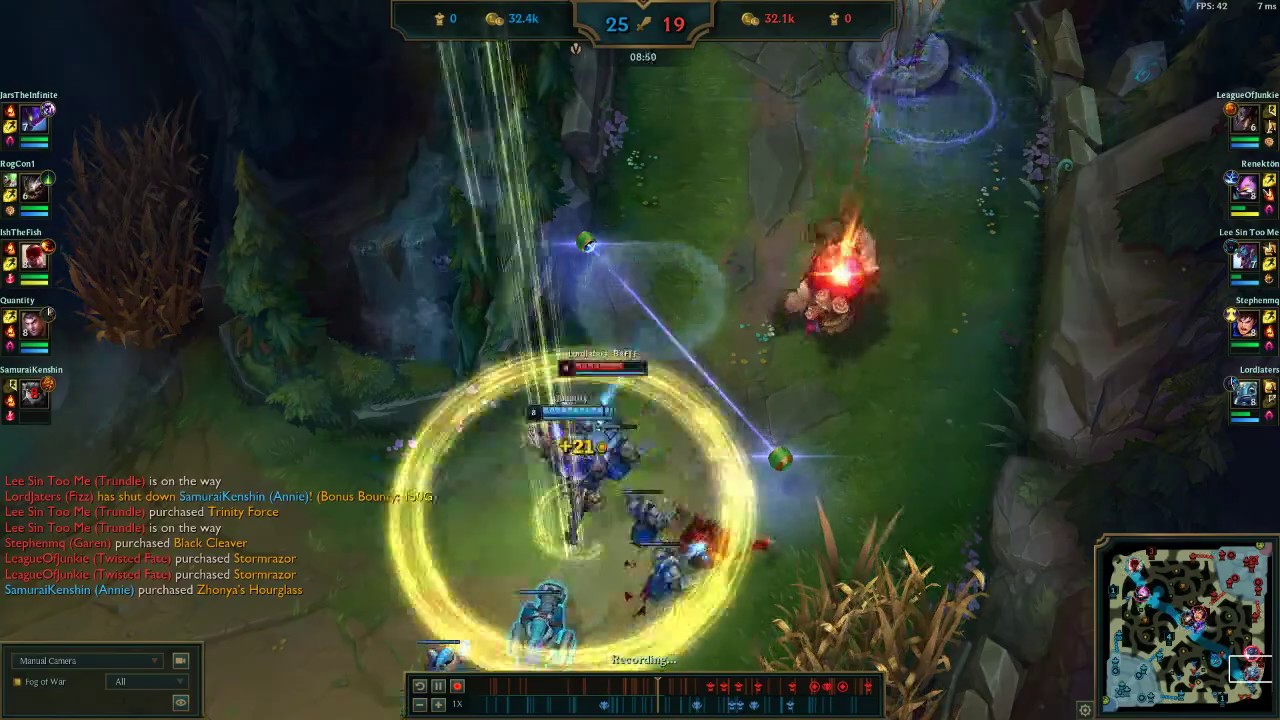 Frame perfect escape urf fizz - YouTube