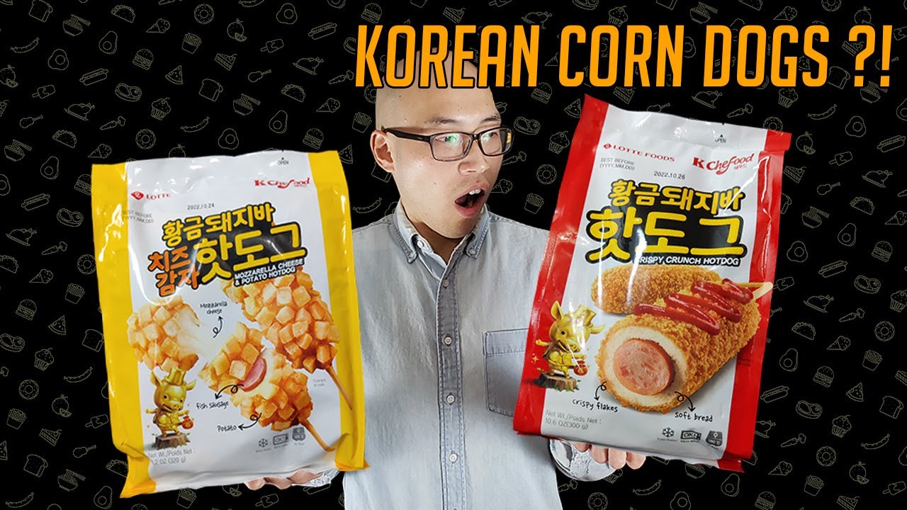 Soft and Cheesy Korean Corn Dogs | Popular Korean Street Food | - YouTube