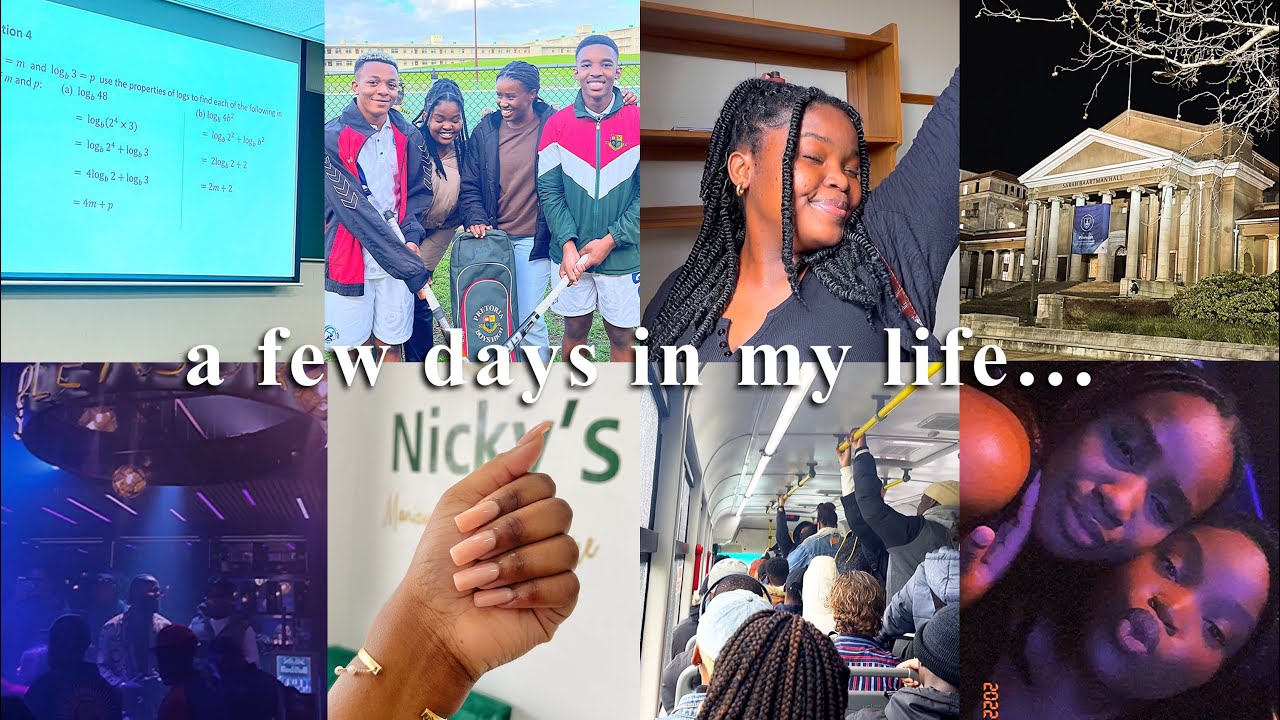 VLOG: A FEW DAYS IN MY LIFE… | UCT | FIRST YEAR STUDENT | SOUTH AFRICAN ...