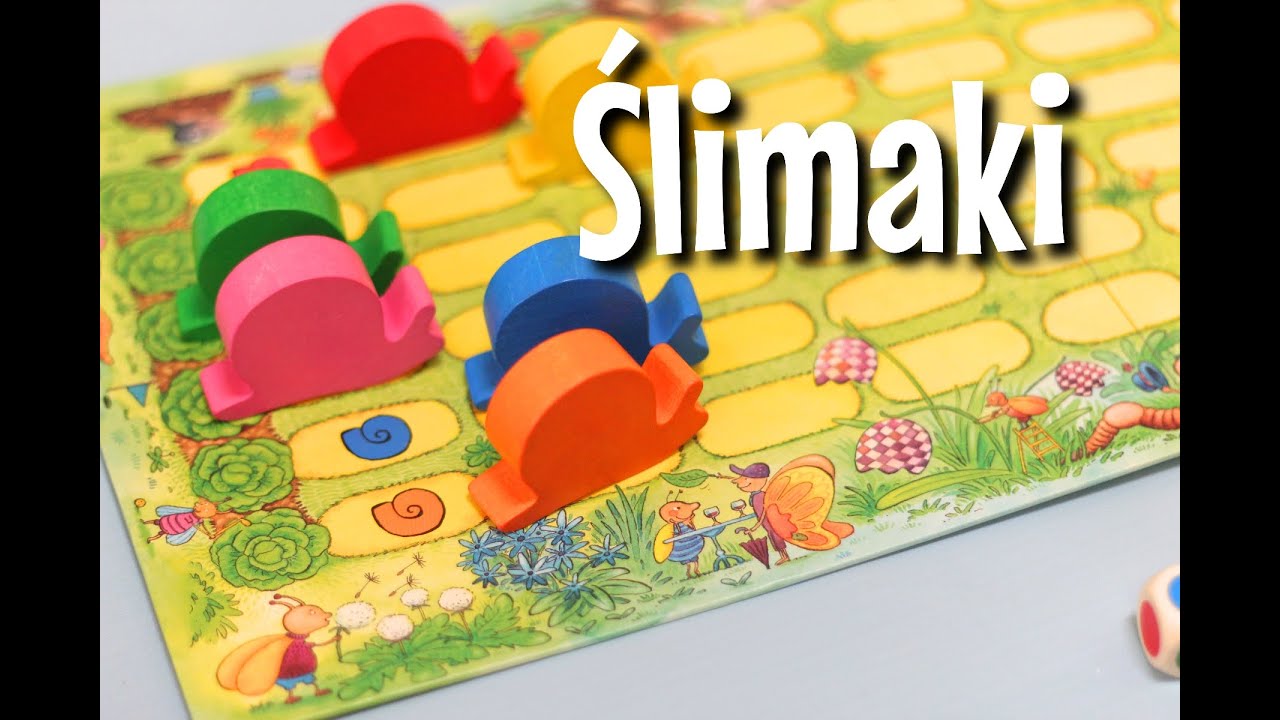 Gra ślimaki Ravensburger | Snail's pace race Ravensburger - YouTube