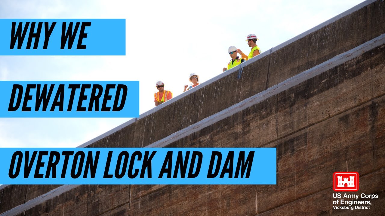 Why We Dewatered Overton Lock and Dam - YouTube