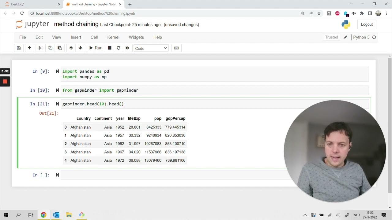 method chaining - YouTube
