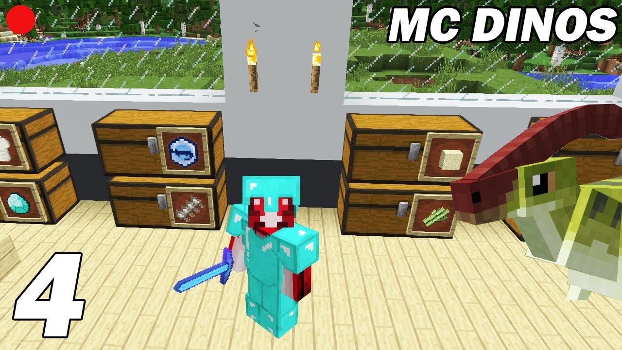 Construction du laboratoire pour dinosaures ! Minecraft Dinos Zoo 4 - YouTube