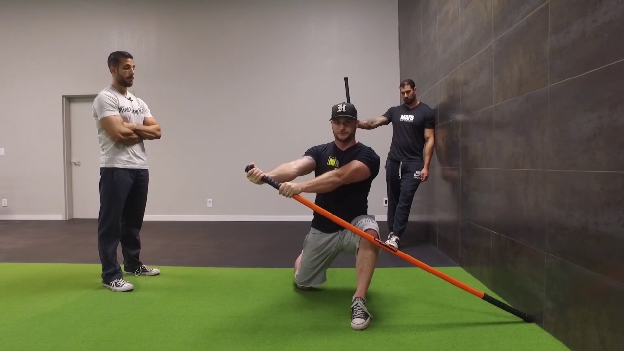 Stick Lateral Tension Lunge- Activate More Muscle Fibers - YouTube