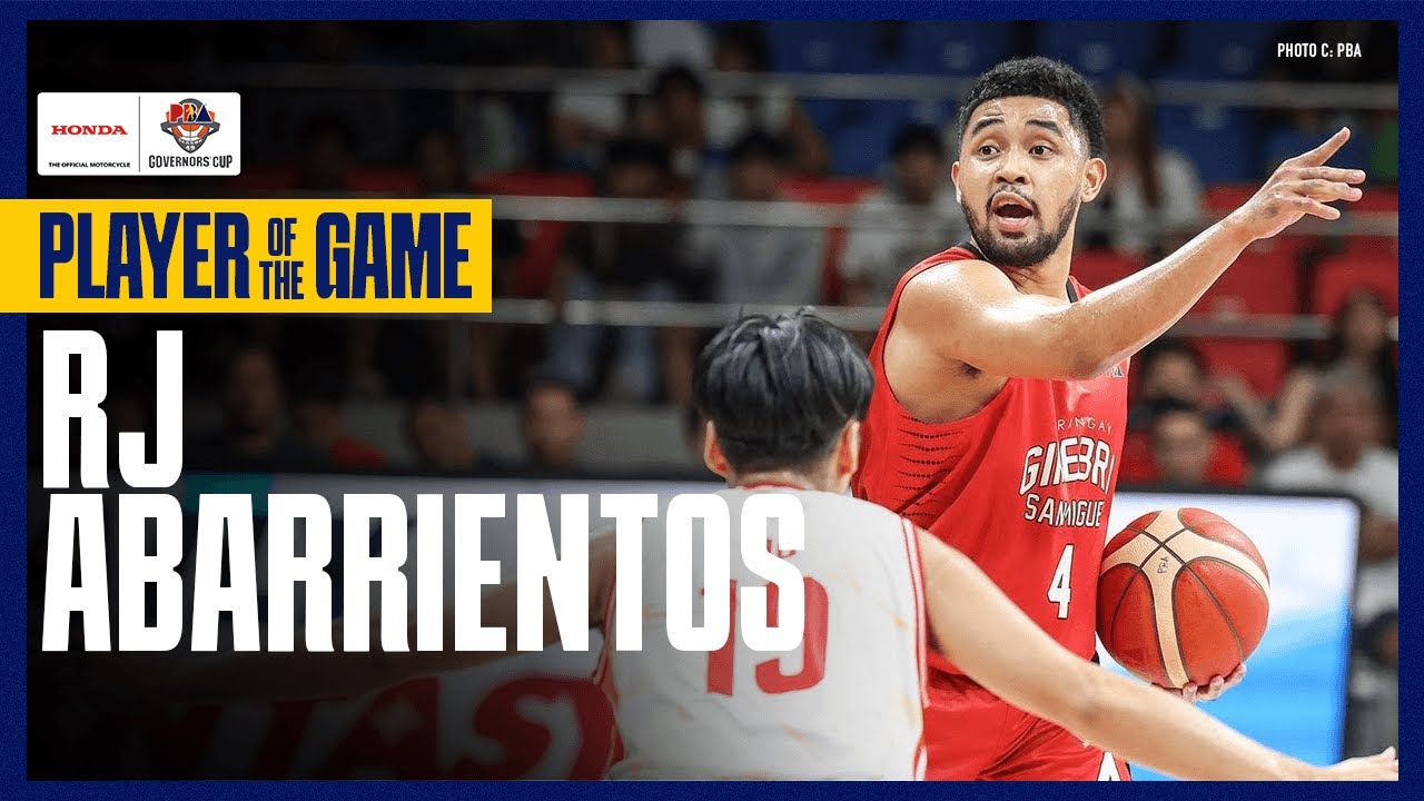 Rj Abarrientos HITS 24 POINTS for GINEBRA 💯| PBA Season 49 Governors ...