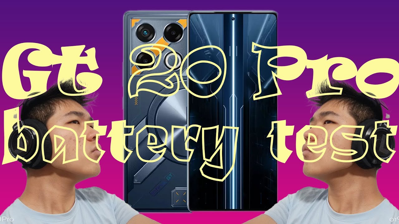 Infinix GT 20 Pro battery test - YouTube
