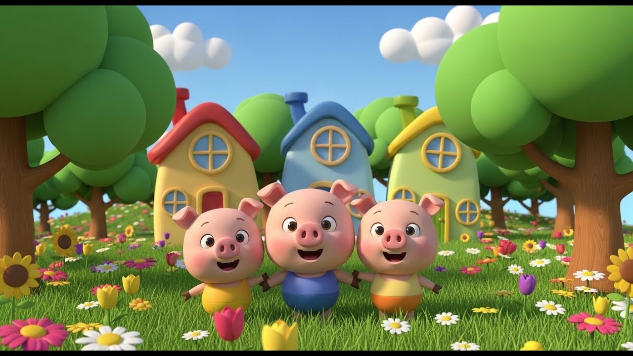 The Three Little Fish Fun Nursery Rhyme for Kids - YouTube