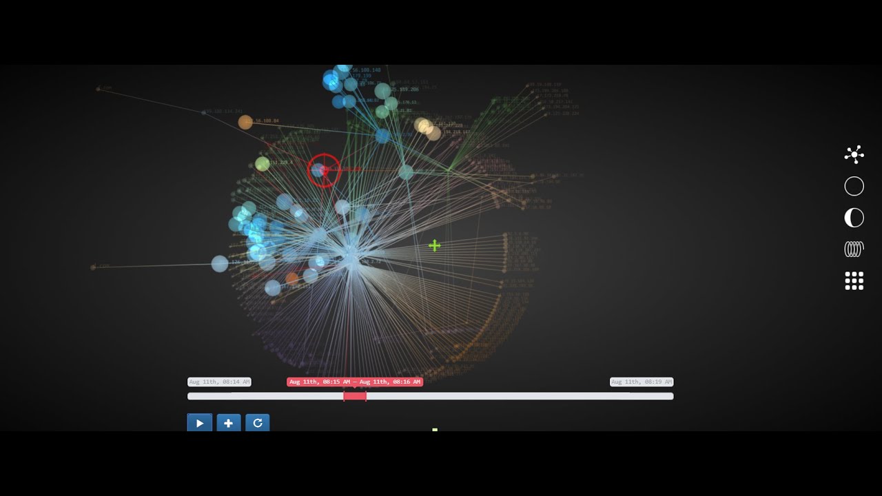 Cyber Attack Visualization 3D - YouTube