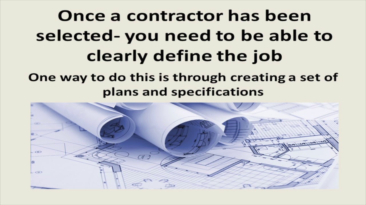 Selecting and Working with a Historic Preservation Contractor - YouTube