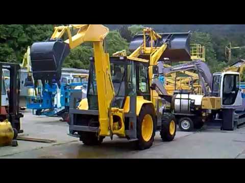 BULDOEXCAVATOARE second hand ieftine de vanzare TEREX-FERMEC 760 - YouTube
