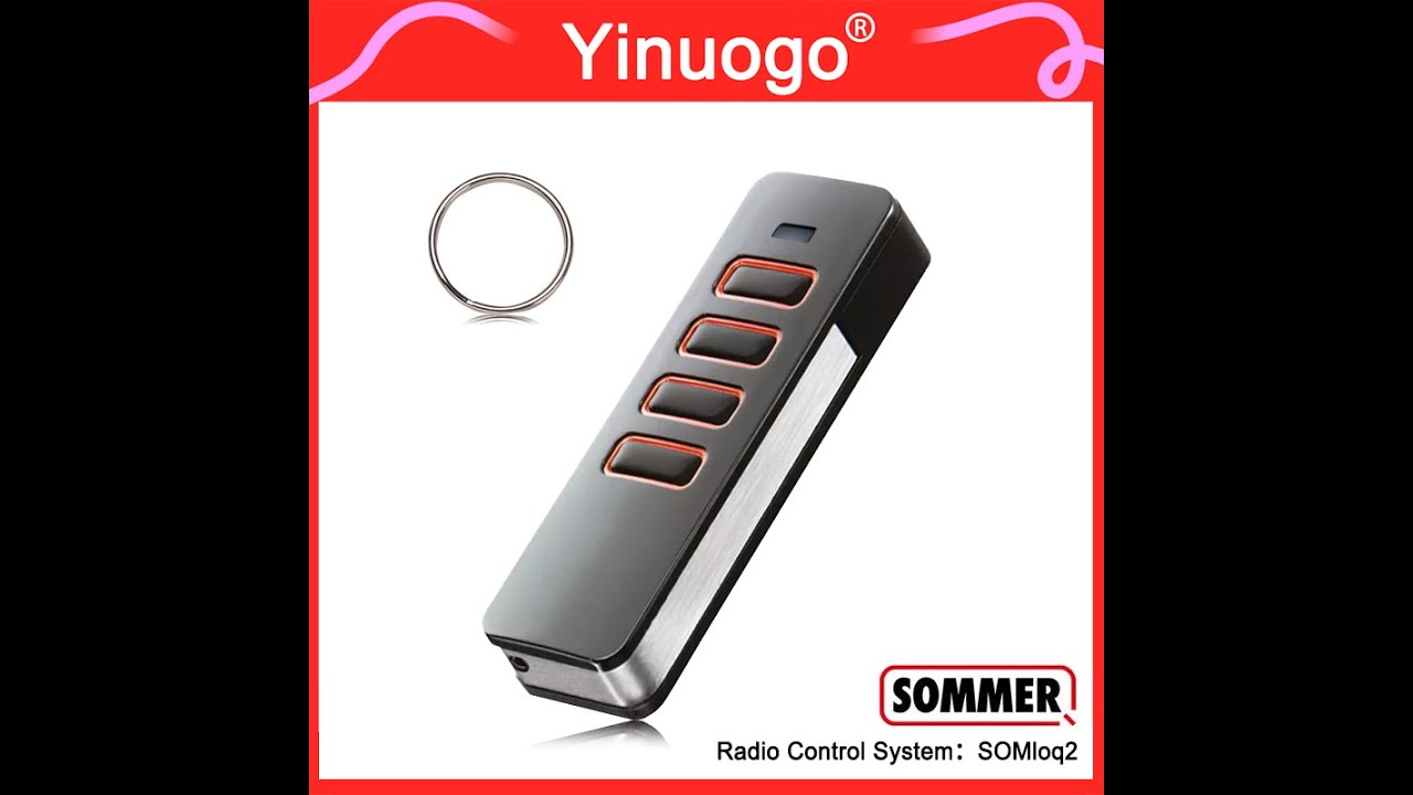 Yinuogo - YNG158 - How to use SOMMER Pearl 4018 4018V000 4019V000 ...