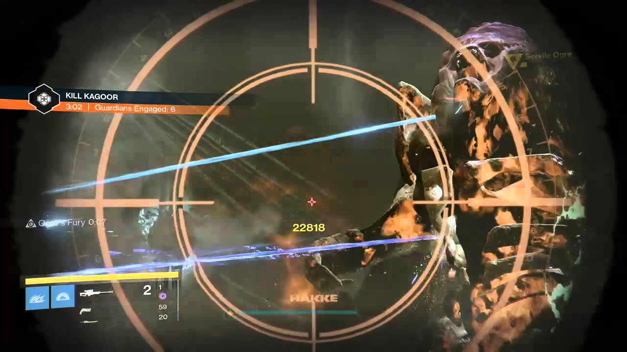 Destiny TTK Kagoor, Servile Ogre, Court Of Oryx, Get Pwned, 1 Hit Kill ...