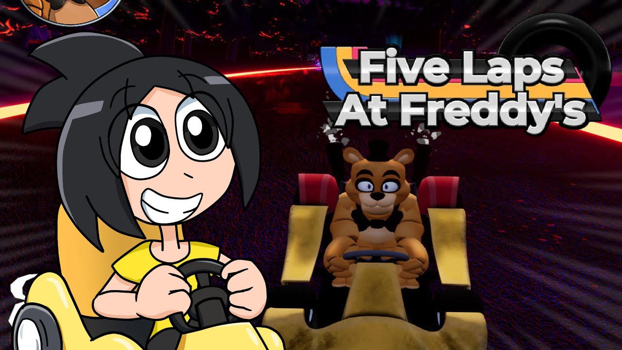 Gameplay Five Laps At Freddy's - FNAF KART (Demo) - YouTube