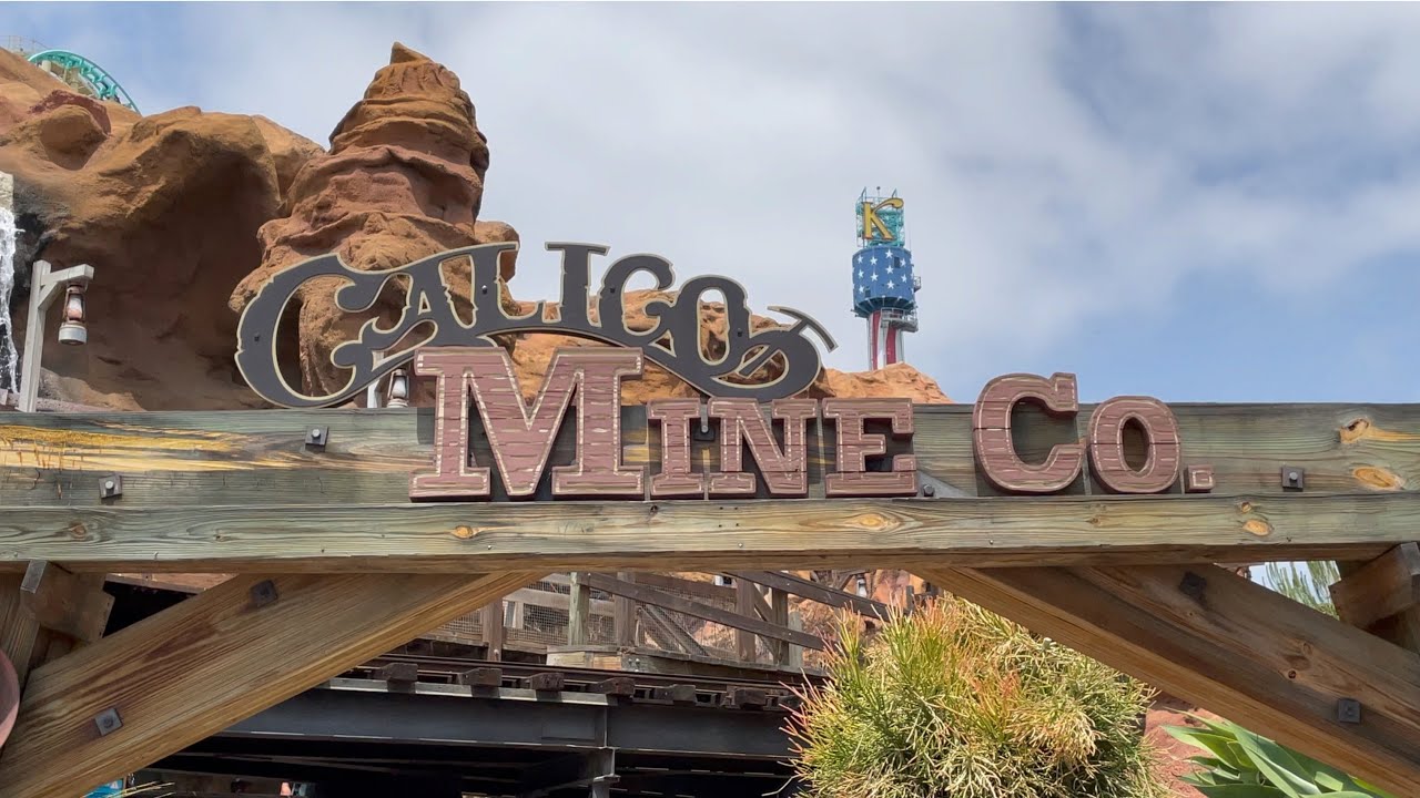 Calico Mine Ride Knott's Berry Farm - YouTube