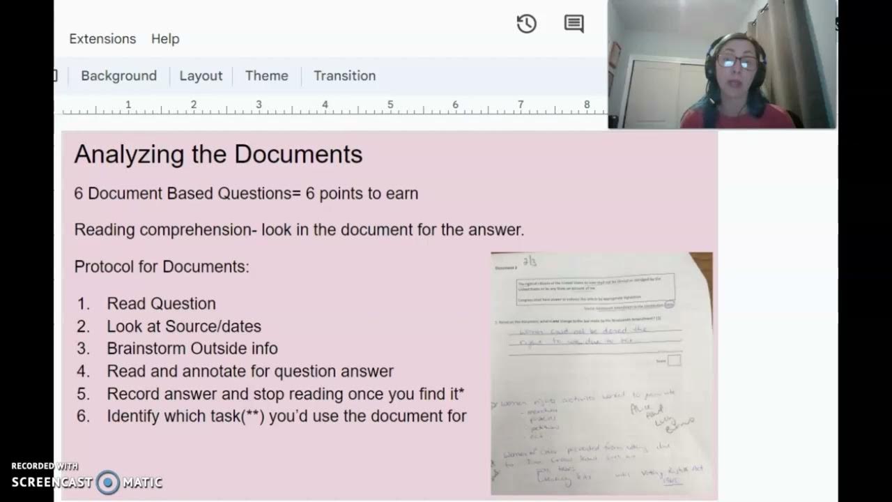 Intro to the Civic Literacy DBQ - YouTube