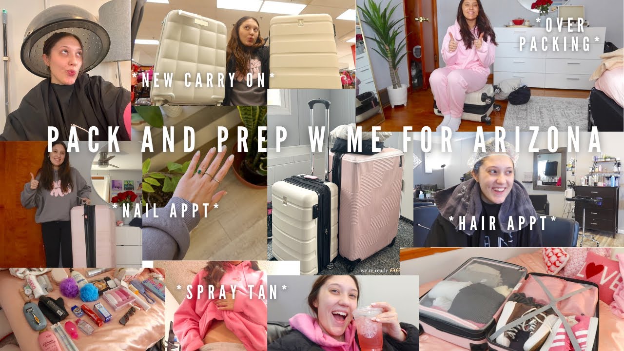 PREP WITH ME FOR VACA: packing, self care, + more! 💌 ️🩵 - YouTube