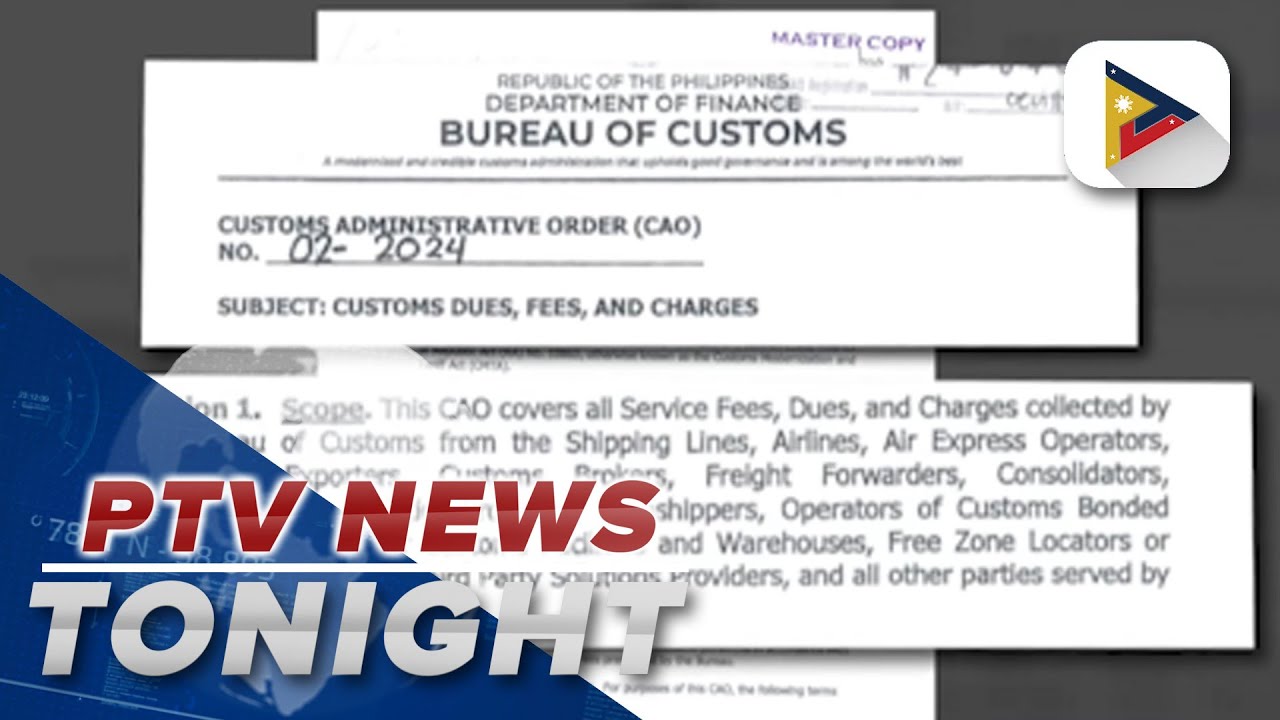 BOC issues order to standardize customs dues, fees, charges - YouTube