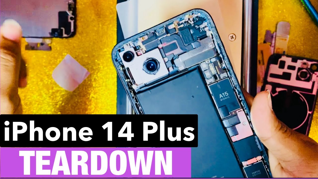 Apple iPhone 14 Plus Teardown Repair Video - YouTube