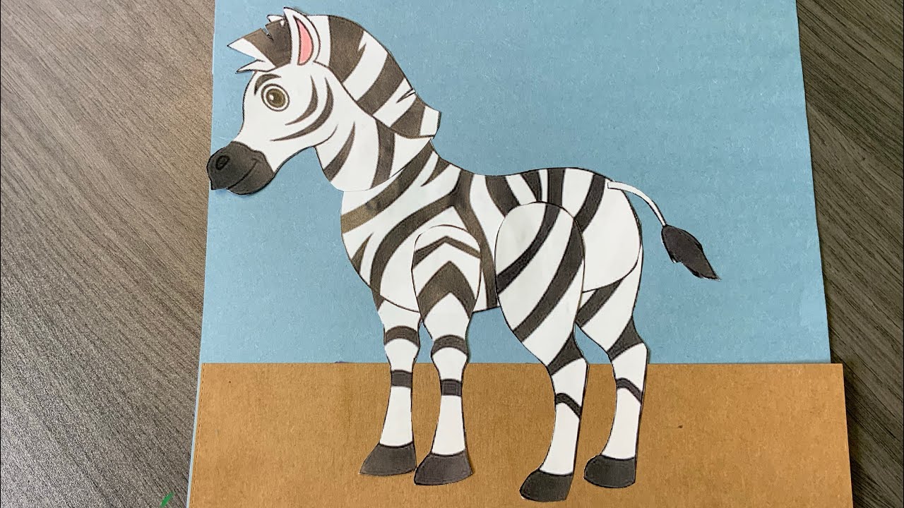 DT Crafts: Build-a-Zebra - YouTube