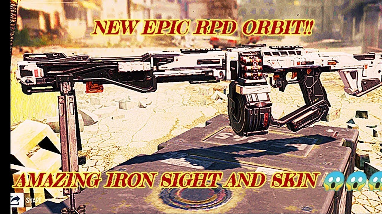 *NEW* RPD- ORBIT IRON SIGHT GAMEPLAY IN CODM - YouTube