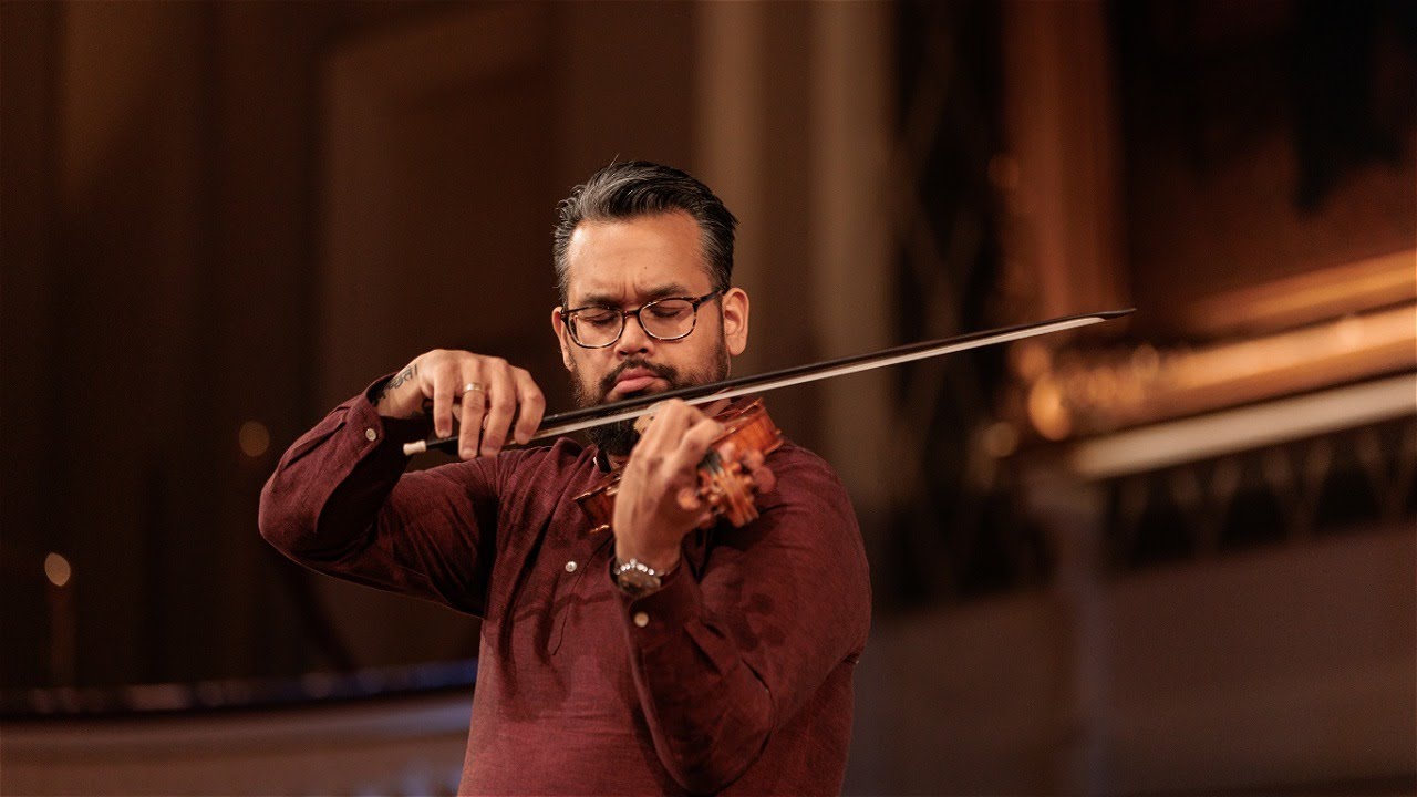 JS Bach: Largo from Sonata in C Major BWV 1005: Vijay Gupta, Violin ...
