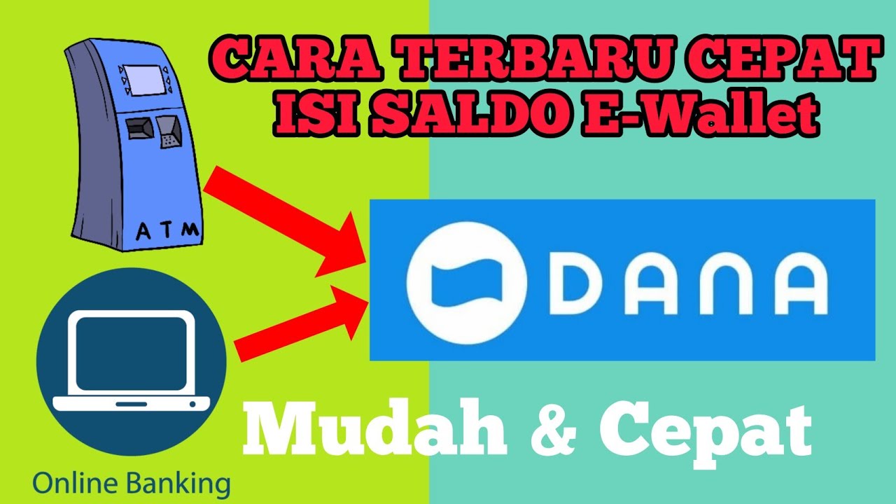 Cara Baru Isi Saldo Ewallet Melalui Internet Banking Dan Atm - YouTube