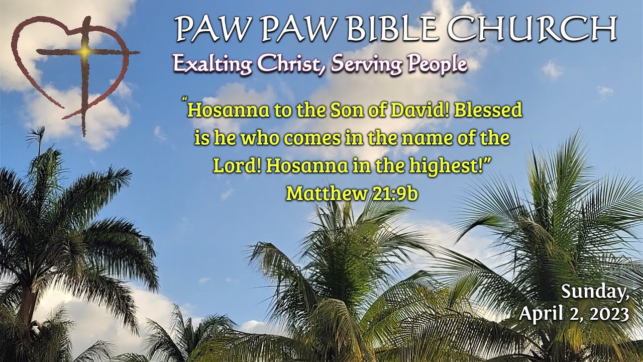 4/02/2023 "Jesus - Sovereign King, Humble King, Warrior King - He is ...