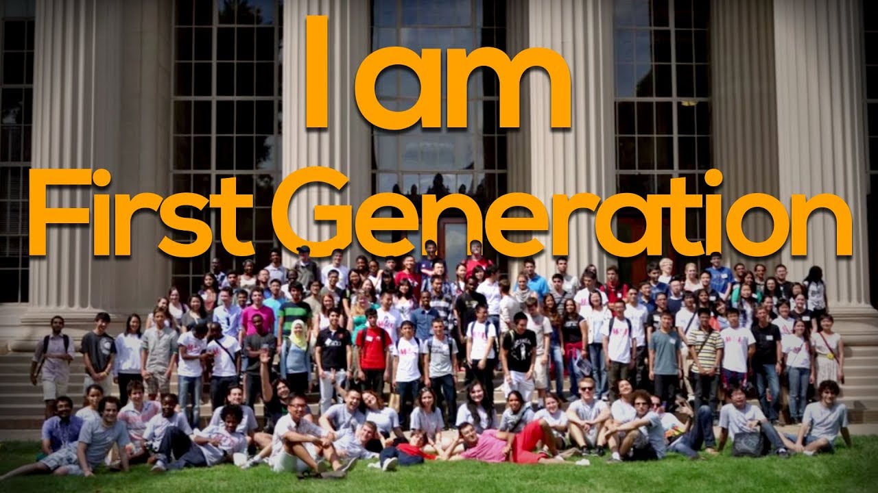 I am first generation - YouTube
