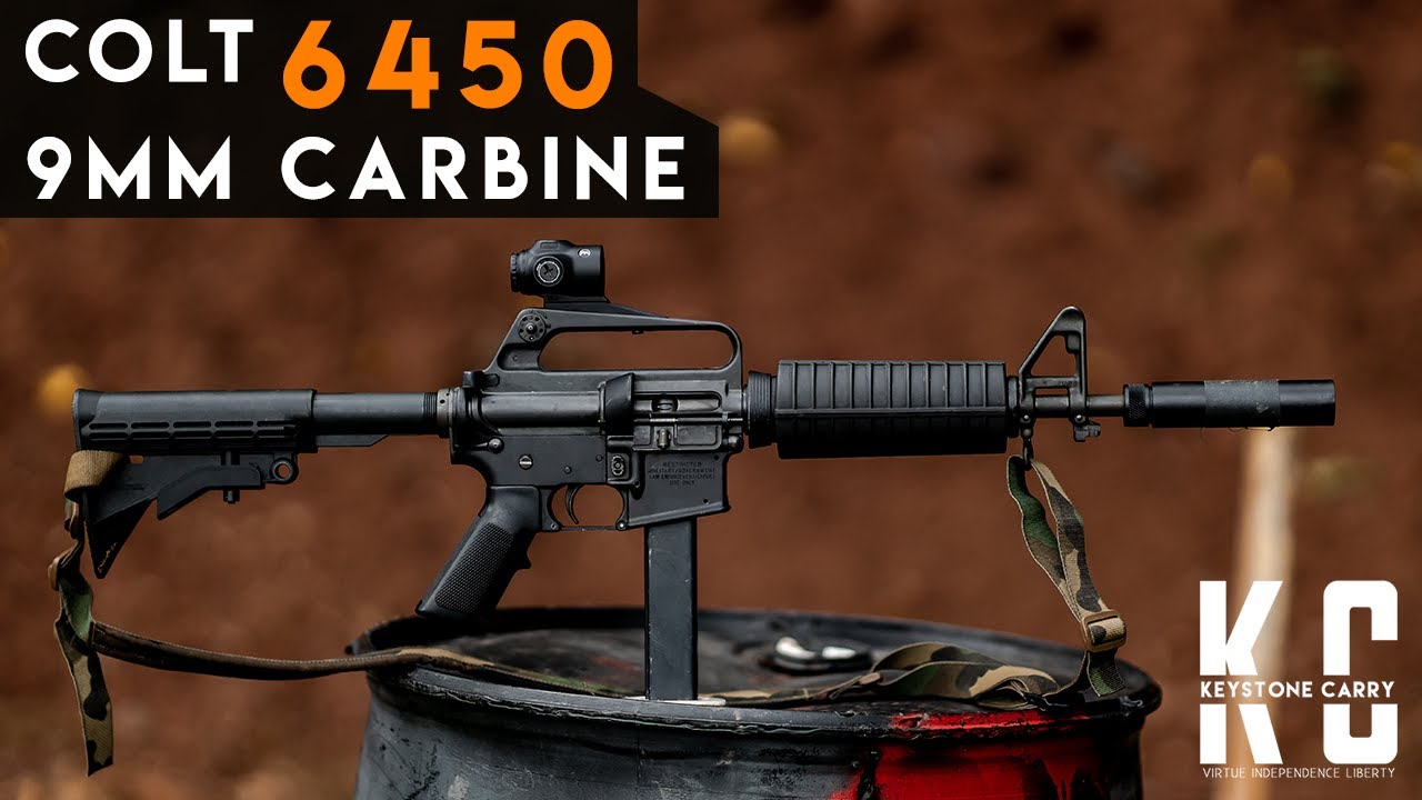 Colt 6450 | Historic 9mm Carbine - YouTube