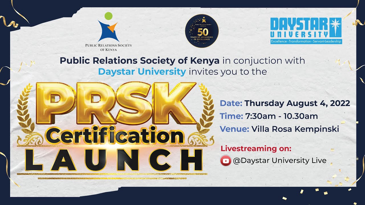 PRSK Certification Programme Launch - YouTube