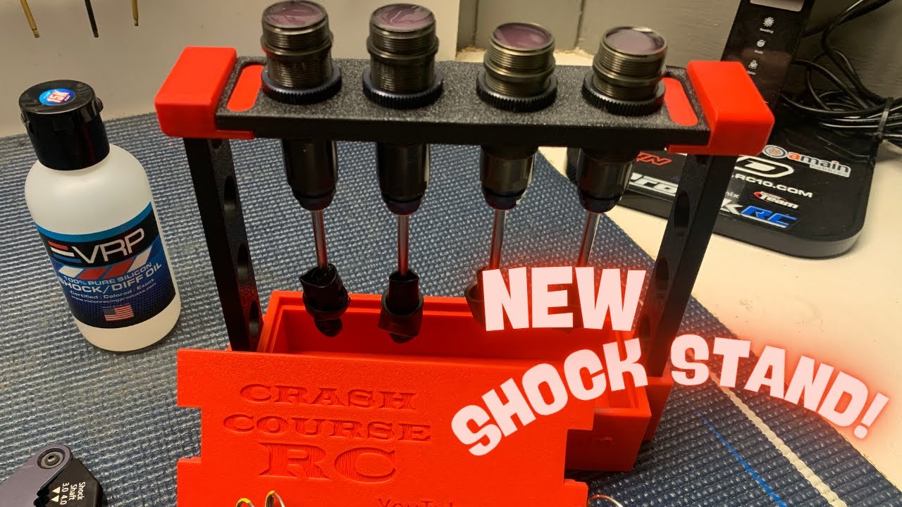 THIS CRASH COURSE RC SHOCK STAND IS 🔥!!! - YouTube